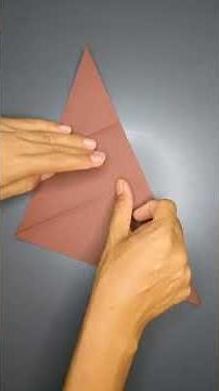 How to fold an envelope from a sheet of paper