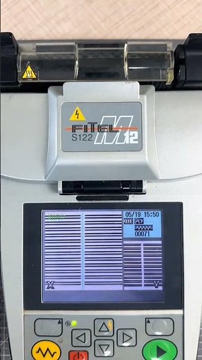 fiber splicing step by step fiber splicing tutorial fiber optic splicing machine #splicingmachine