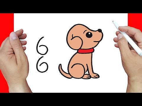 Como dibujar un perrito paso a paso | Dibujos faciles