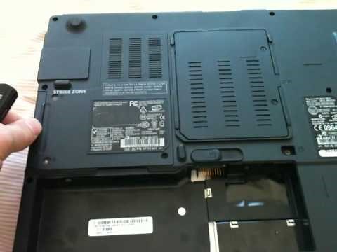 How to change hard drive on Dell laptop