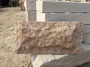 [Hot Item] Natural Split Face Mushroom Stone Wall Cladding Facade Wall Tiles