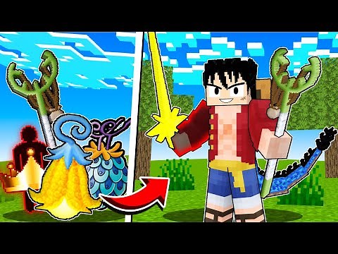 FUSE Your Random One Piece Powers in Minecraft, Then Battle!