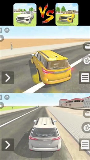 Fortuner vs fortuner 😈🔥 in Indian Bike Driving 3D vs Indian Theft Auto Simulator | Battle Challenge