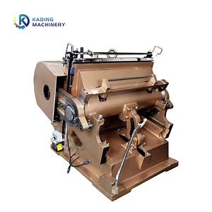 [Hot Item] Manual Corrugated Cardboard and Carton Platen Die Cutter Creasing Machine