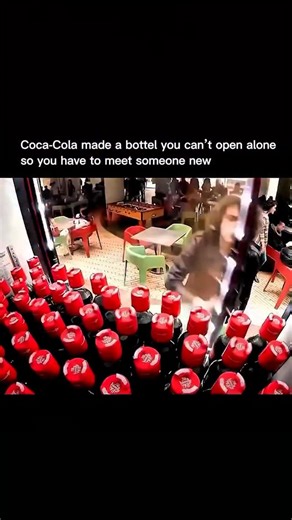 Explaining Past on Instagram: "Coca-Cola once used smart marketing to turn a bottle into a social test. In 2014, the Friendly Twist campaign launched bottles people could not open alone. Each cap required two Coca-Cola bottles twisted together before either opened. You had to find another person with a Coke to take a sip. The goal was connection, not soda. The design pushed strangers and new classmates to talk, cooperate, and share a moment. One small change in packaging created real human inter