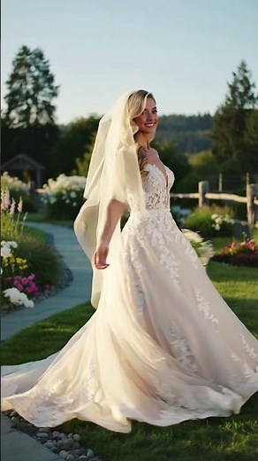 Wedding Gown Commercial in 5 Seconds (Portfolio Sample) #productvideo #luxuryproductsads