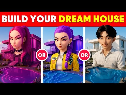 Would You Rather...? Build Your Ultimate Fantasy House 🏡🌈💎💖 Moca Quiz