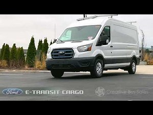 Ford E-Transit Cargo Van | 100% Electric Full-Size Utility Van | Model 1 Commercial Vehicles