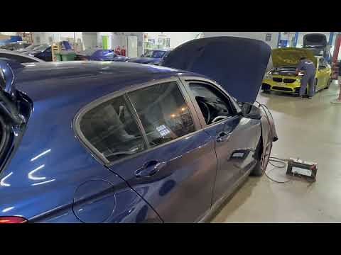 BMW 116d B37 - Battery Change