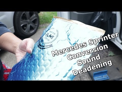 Sprinter Conversion #VanLife - ep3 Sound Deadening - How To Reduce Those Rattles