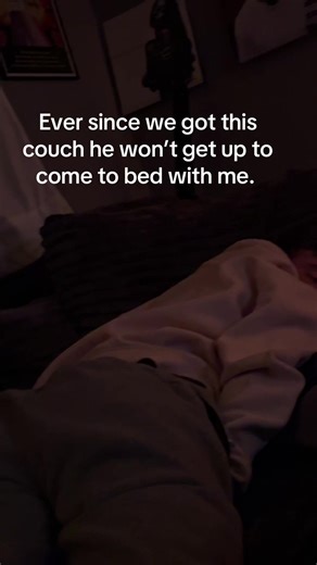 He’s just so comfy (and hard to get up) stupid boneless couch 🛋️ #fyp #couples #boyfriends