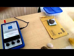 Life energy experiment with crystal pyramid