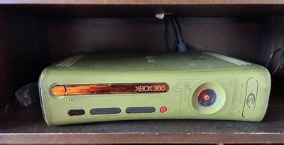 Halo 3 Xbox 360 Pro Console Bundle Controllers Cords Game Tested Limited Edition | eBay