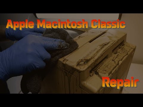 Abandoned Apple Macintosh Classic Restoration | Extreme Cleaning & Full Repair
