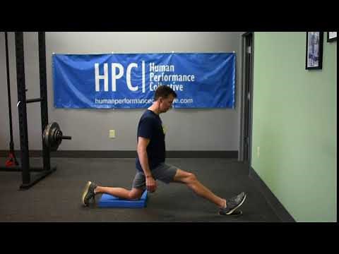 Hamstring Slider: Half Kneeling