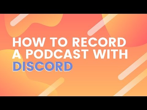 HOW TO RECORD A PODCAST WITH DISCORD. It's Free, Multi-Track Recording, Great for Remote Podcasting.