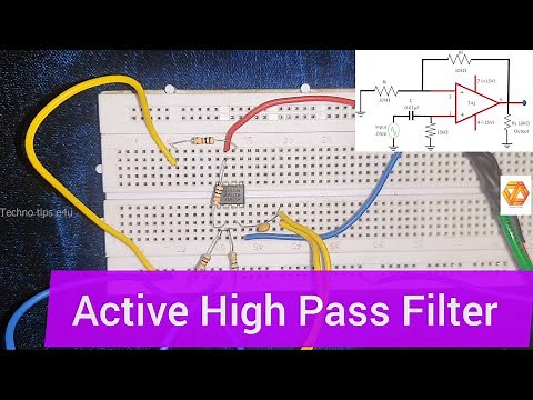 Active High Pass Filter
