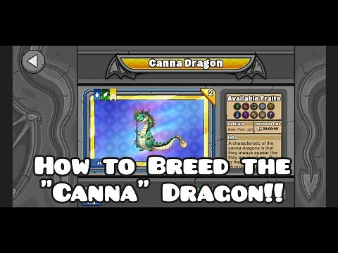 How to Breed the Canna Dragon in Dragonvale/Breeding Guide/Breeding tips