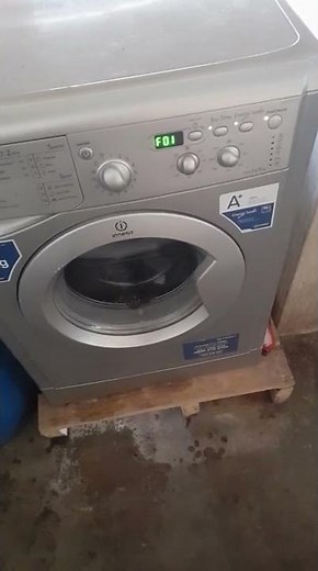 INDESIT WASHER ERROR CODE F01
