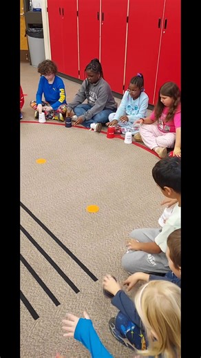 Snap, snap! Our South Haven 4th graders got spooky with rhythm cups this week, keeping time to “The Addams Family” theme! 👻 From steady beat to syncopation, these creepy, kooky cup patterns helped students practice reading and performing rhythms with precision — all in line with Indiana Music Standard 4.MR.2. A little eerie… and a lot of fun! 💀 #PortageProud | Portage Township School Corporation
