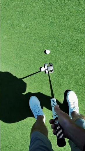 Trottie Golf explains how Spider ZT stays square to its path from the player’s POV. 🤓