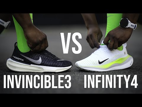 Nike Infinity Run 4 vs Nike Invincible Run 3 Comparison
