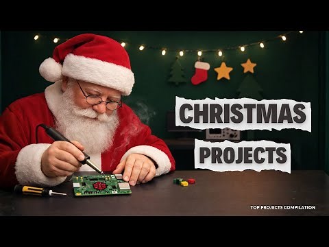 10 Raspberry Pi Projects to try this Christmas!