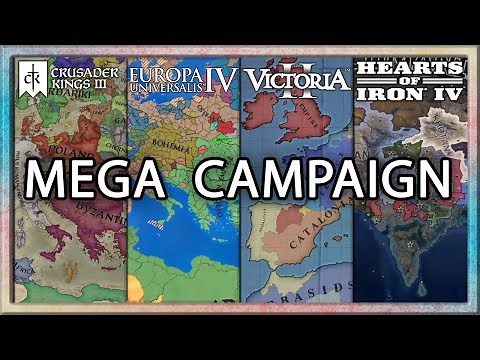 Mega Campaign: CK3 to EU4 to Vic2 to Hoi4 - Over 1000 Years of Alt-history
