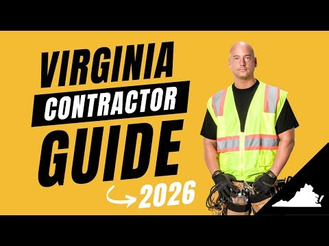 How to Get Your Virginia Contractor License in 2026