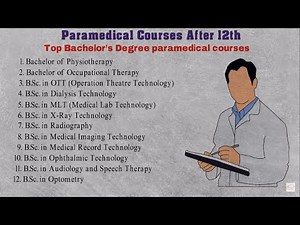 Paramedical Courses After 12th, Top Paramedical courses after 12th, List of Paramedical Courses