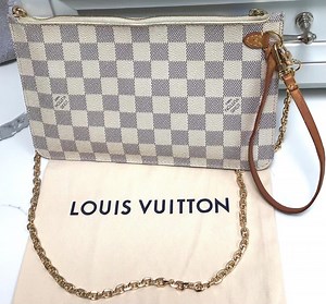 Louis Vuitton Azur Damier Pouch Neverful Pouch Wristlet Purse - Etsy