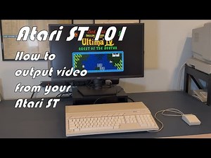 Getting video output from your Atari ST. Atari ST 101