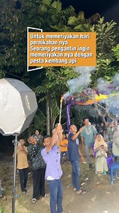 pesta kembang api di hari pernikahan😎 #reelsfypシ #masukberandafypシ #reelsviral #wedding #fypchallenge #kembangapi #pernikahan #fyp | Topa Fotografer
