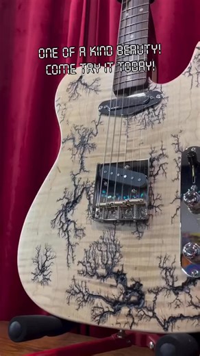 Custom Neville guitar 🎸 Sounds as good as it looks. Tele style and 100% American made🇺🇸 #customguitar #musicstore #moonchild #guitarlife #guitaroftheday | moonchildmusicstore