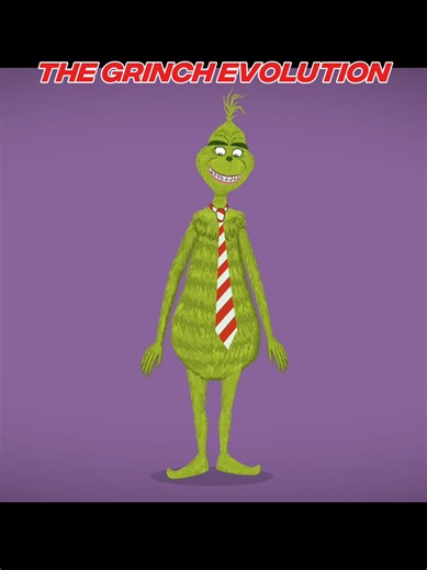A Evolução do Grinch na Animação