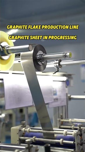 Leaderway the Graphite flake Factory from China, graphite sheet in progressing;