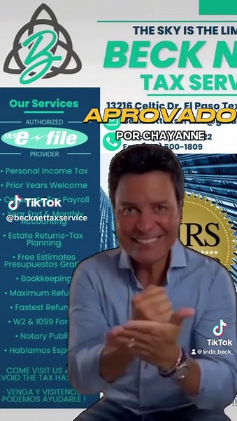 Que mas podemos pedir!! Si esta aprovado por Chayanne Ni se diga mas!! 👩🏼‍💻💰💵💸👏🏻👏🏻 #aprobadoporchayanne #fyp #fypシ #foryoupage #viral #becknet #becknettaxservice #taxseason2024prep #becknettaxservice2024🩵💫 #taxseason2024 #taxreturn2023
