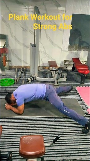 Plank Workout for Strong Abs #shorts #ytshorts #trending #viral #plankworkout