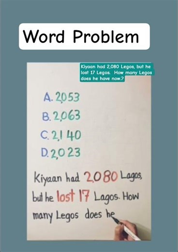 Word Problem:Grade Level 4 #shorts