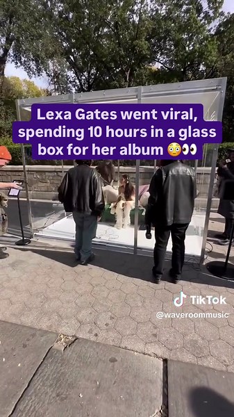 Exploring Lexa Gates' Unique Talent in a Glass Box
