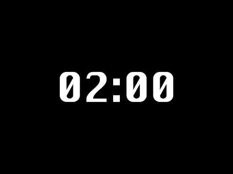 2 Minutes Timer | Quick Workout Countdown!