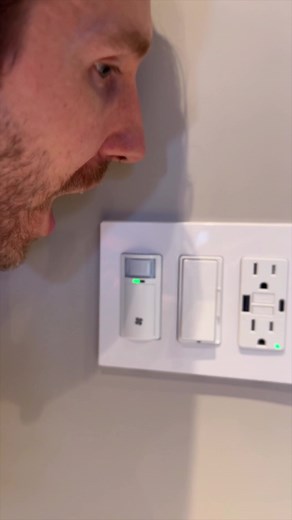 Mold and Mildew love Moisture! Luckily, so does this humidity sensor from Leviton which turns on the exhaust fan in the presence of moisture!