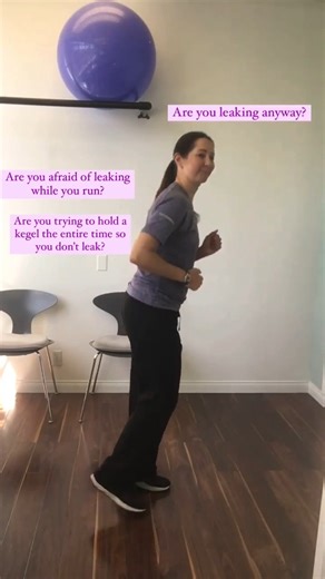 Do you have bladder leakage when you run? Are you trying to hold a kegel while you run? That strategy isn't going to work very well after a few minutes at most. Learn better strategies by scheduling an appointment or taking my online bladder course. You can check ou thte free preview to the course and learn 3 ways to stop bladder leakage without doing kegels by going here: https://keap.page/kl802/bladder-class-2.html Or comment or message me the word BLADDER and I'll send you the link. #nomoreke