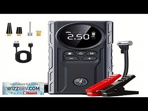 Smart Air Compressor Jump Starter 150PSI 39800mAh Battery Jump Starter Portable 12V Review