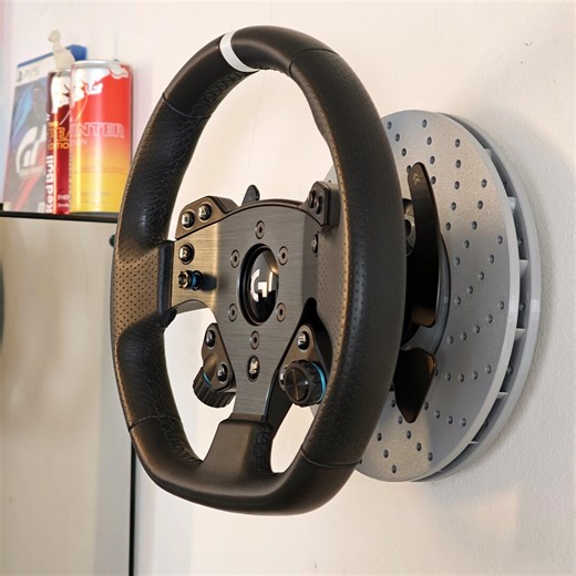Disc Brake Wall Mount – Logitech G Pro Wheel Compatible - Etsy