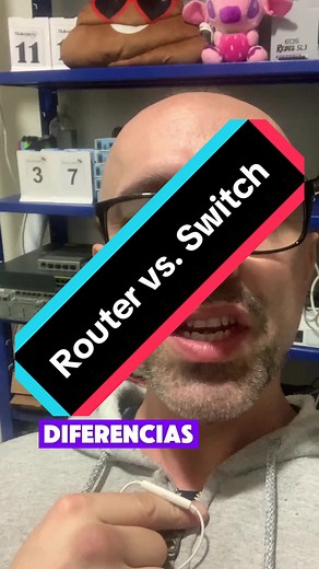 #Aprende sobre las diferencias entre #router y #switch de #red #network #redesdedatos #aprendeentiktok