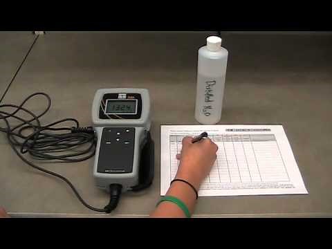 Dissolved Oxygen Meter Calibration