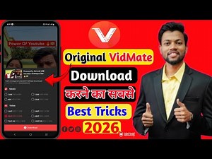 original vidmate kaise download Karen ✅ Original vidmate Download kaise kare