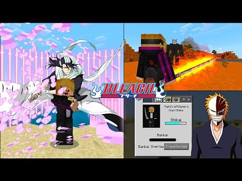 New Bleach WG Addon/Mod For Minecraft PE! | (1.20)