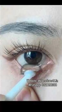 How to check lens upside down, Right way to wear lens #howtowearlens #lense #contaccontacts enses ts